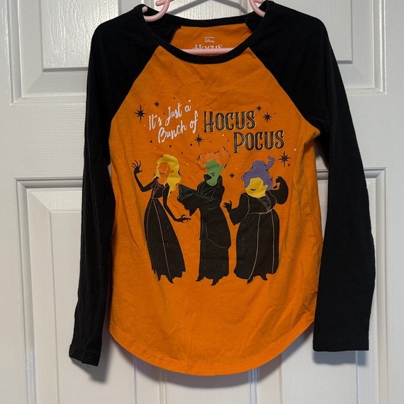 Disney | Shirts & Tops | Disney Hocus Pocus Orange And Black Tee | Poshmark
